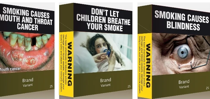 -Warnings to be printed on each individual cigarette in Canada. Warning ...